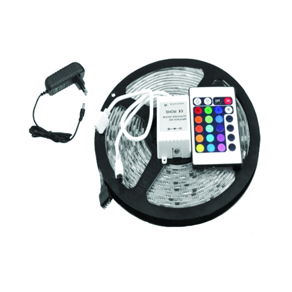 SYLVANIA Cinta LED RGB 22W, 120-240V, IP54, 5 metros, con control ...