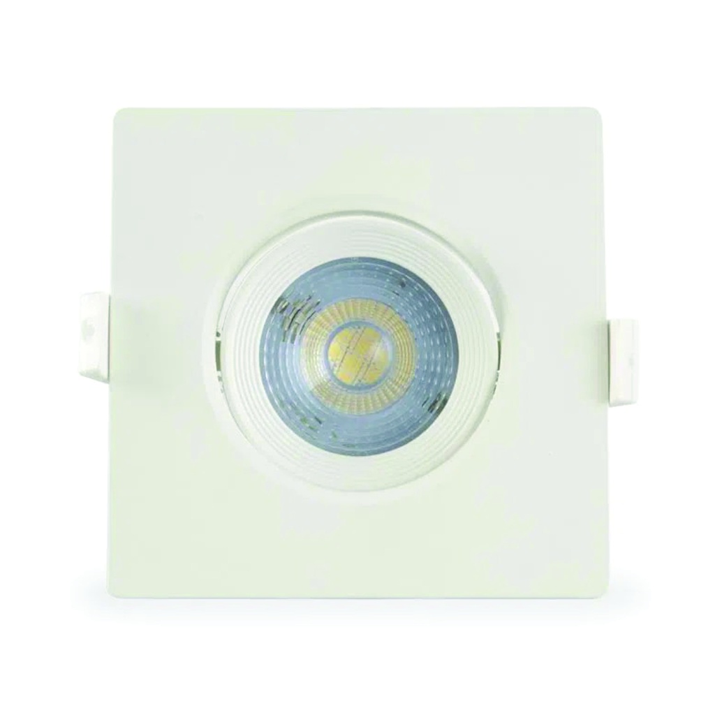 Spot LED cuadrado dimerizable-CCT 7W, 500Lms, 100-240V, 3000+4000+6500K ...